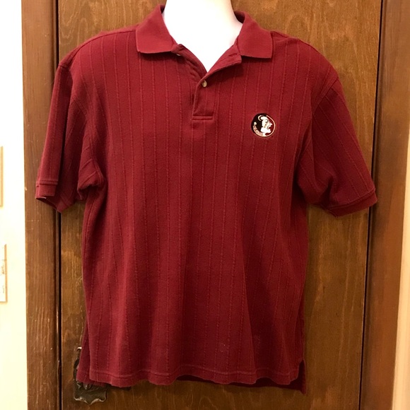 boca classics | Shirts | Burgundy Fsu Polo Shirt | Poshmark